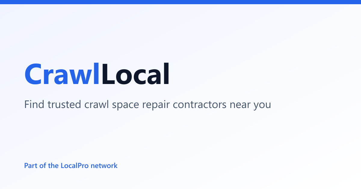 Crawl Space Repair Cost: What to Expect for Every Type of Repair